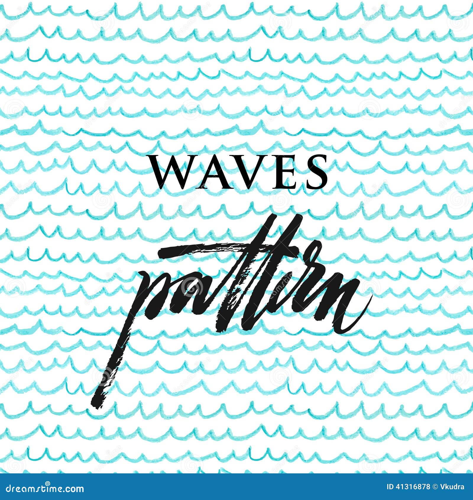 Blue calm wave pattern stock vector. Illustration of vector - 41316878