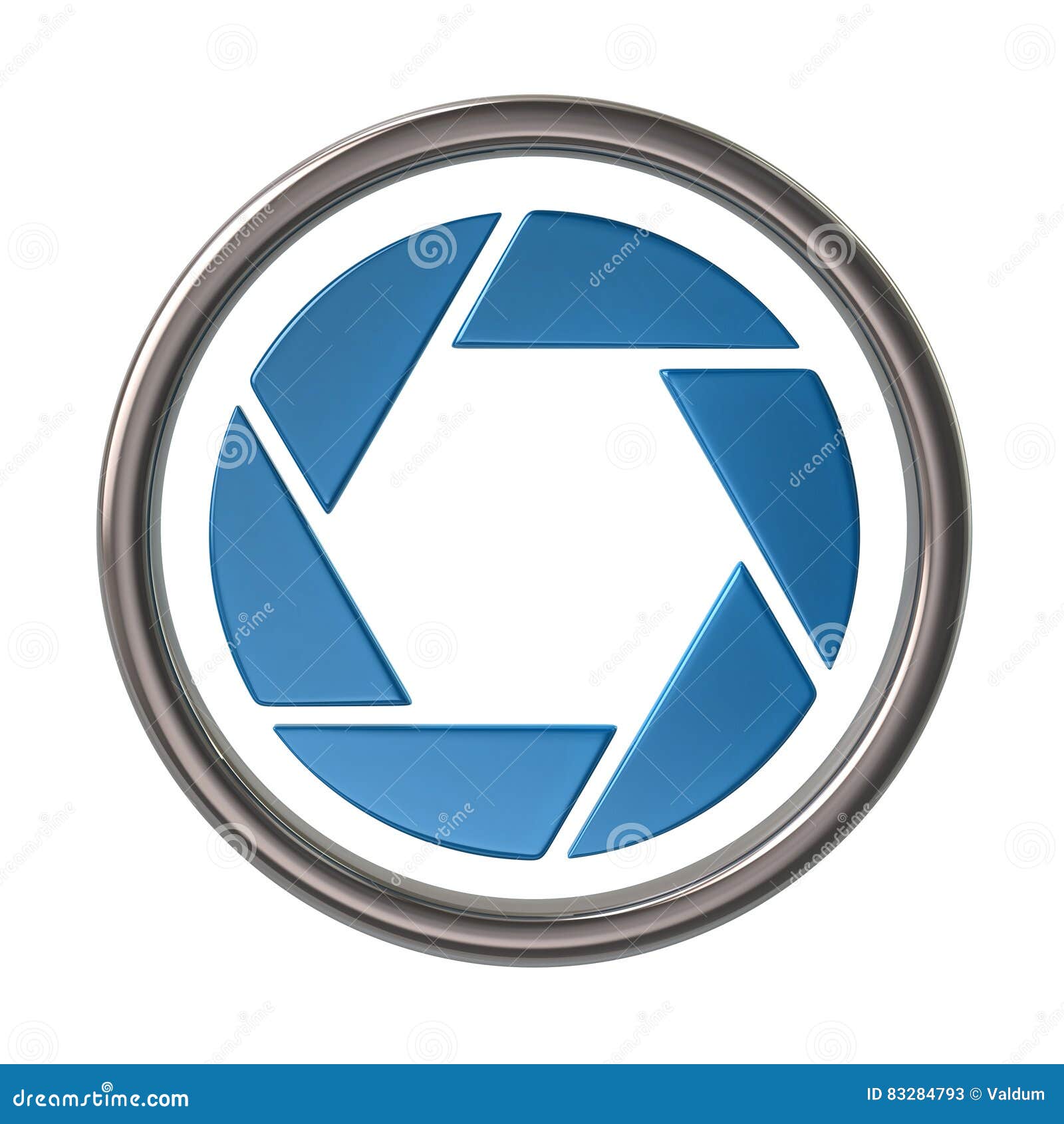 Blue camera shutter stock illustration. Illustration of film - 83284793