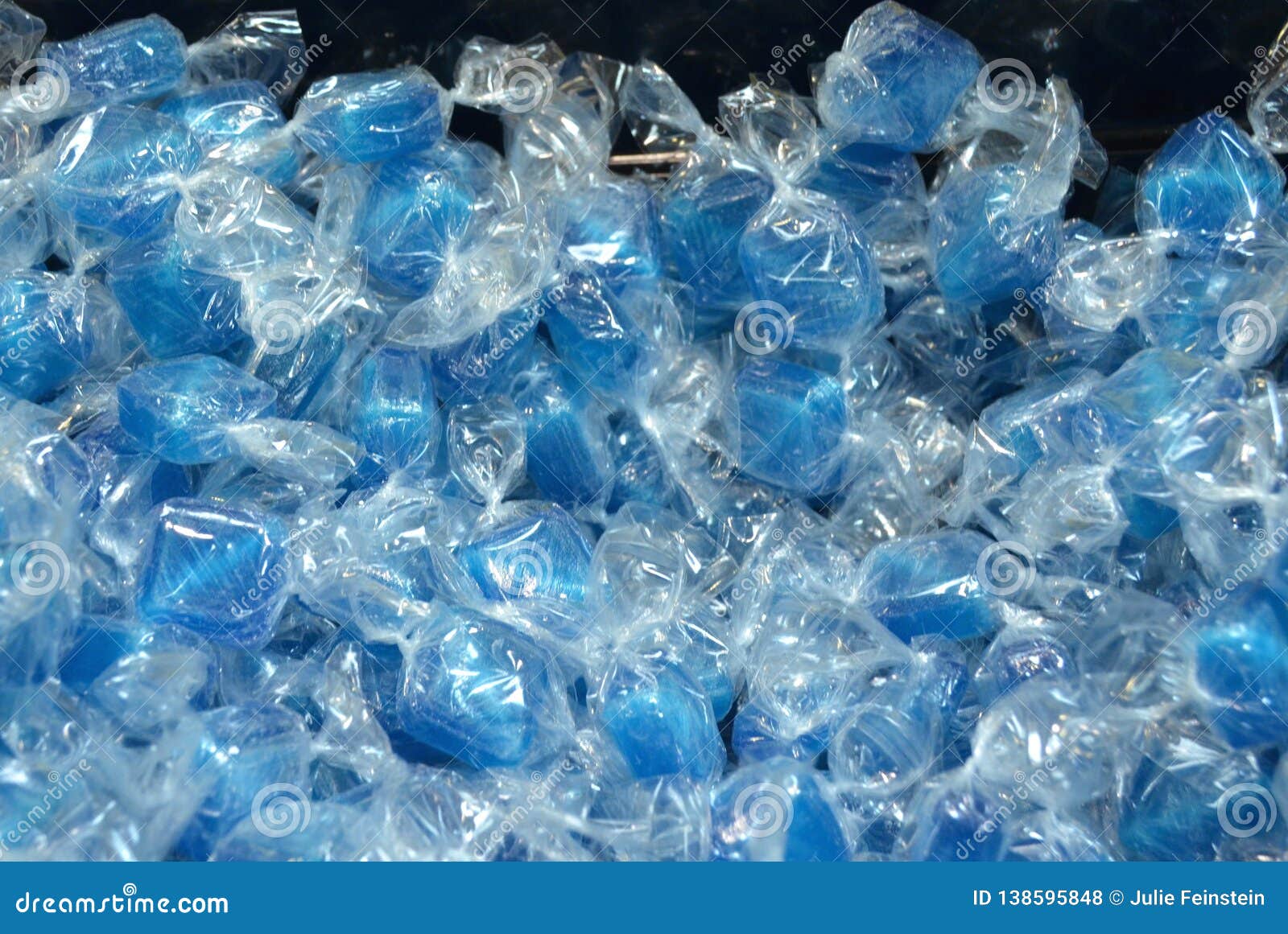 Blue Candy stock photo. Image of hard, blue, cellophane - 138595848