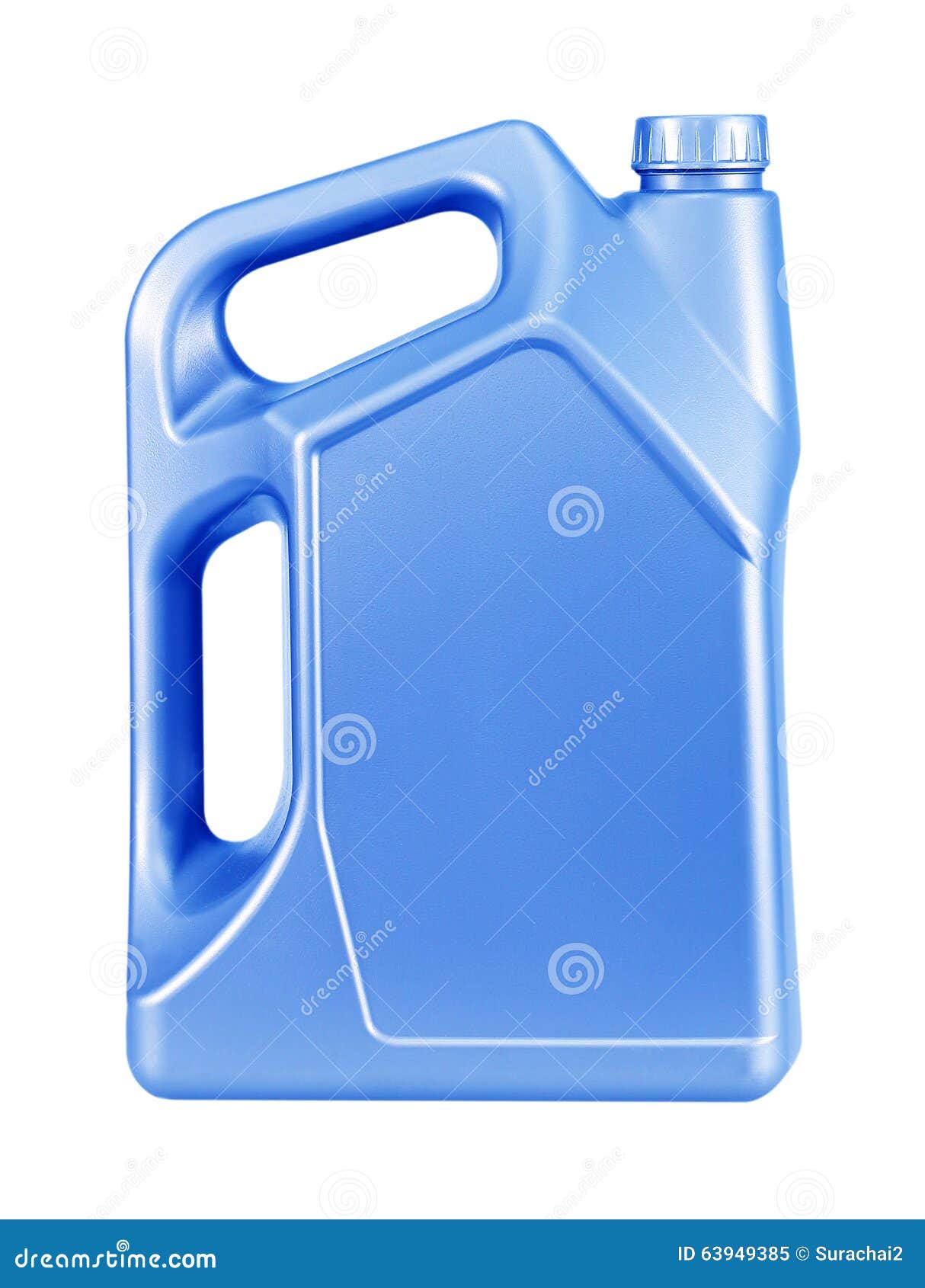Blue Canister with Engine Oil Isolated on White Stock Image - Image of ...