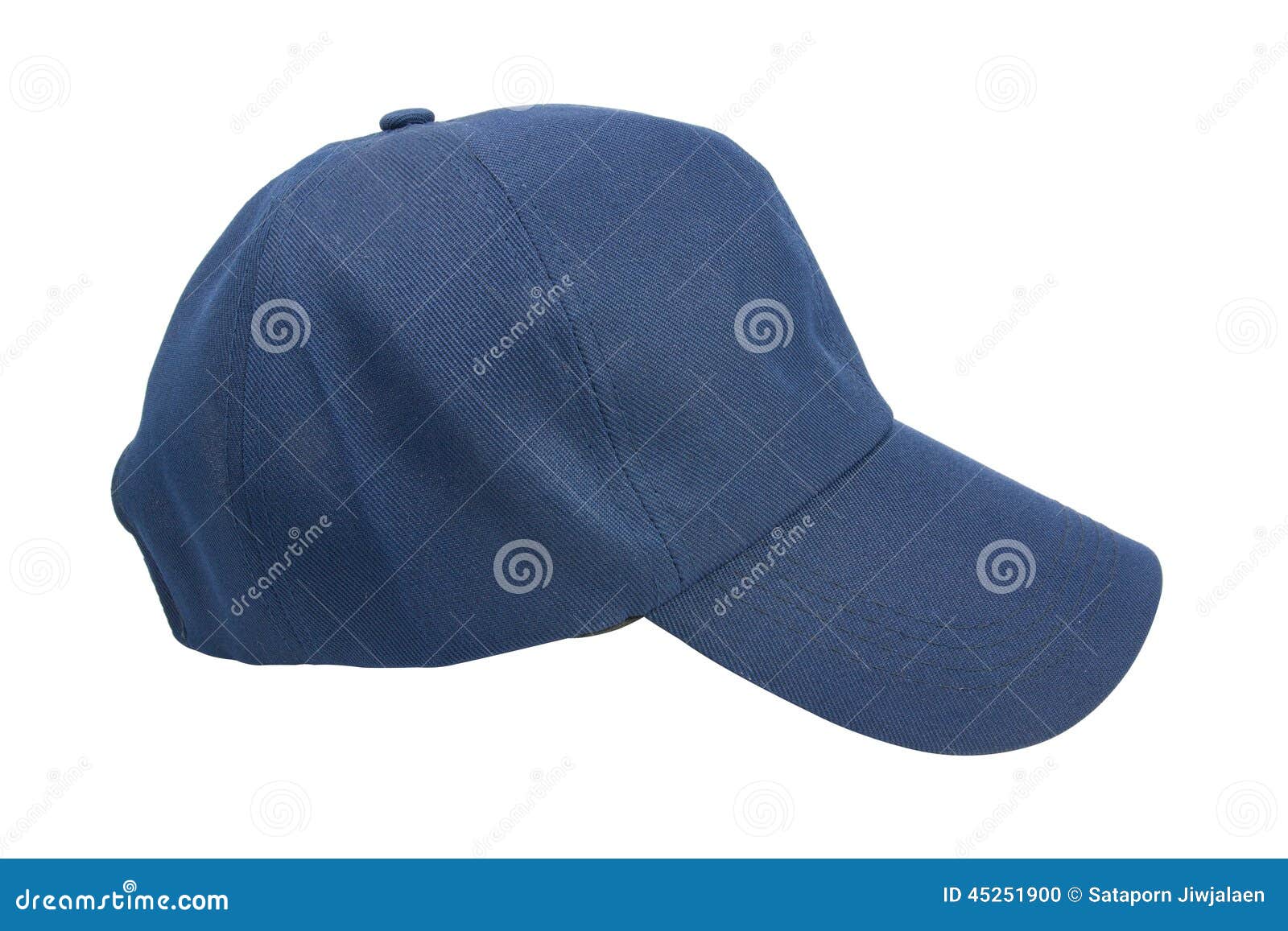 Blue cap stock photo. Image of sphere, accessory, background - 45251900