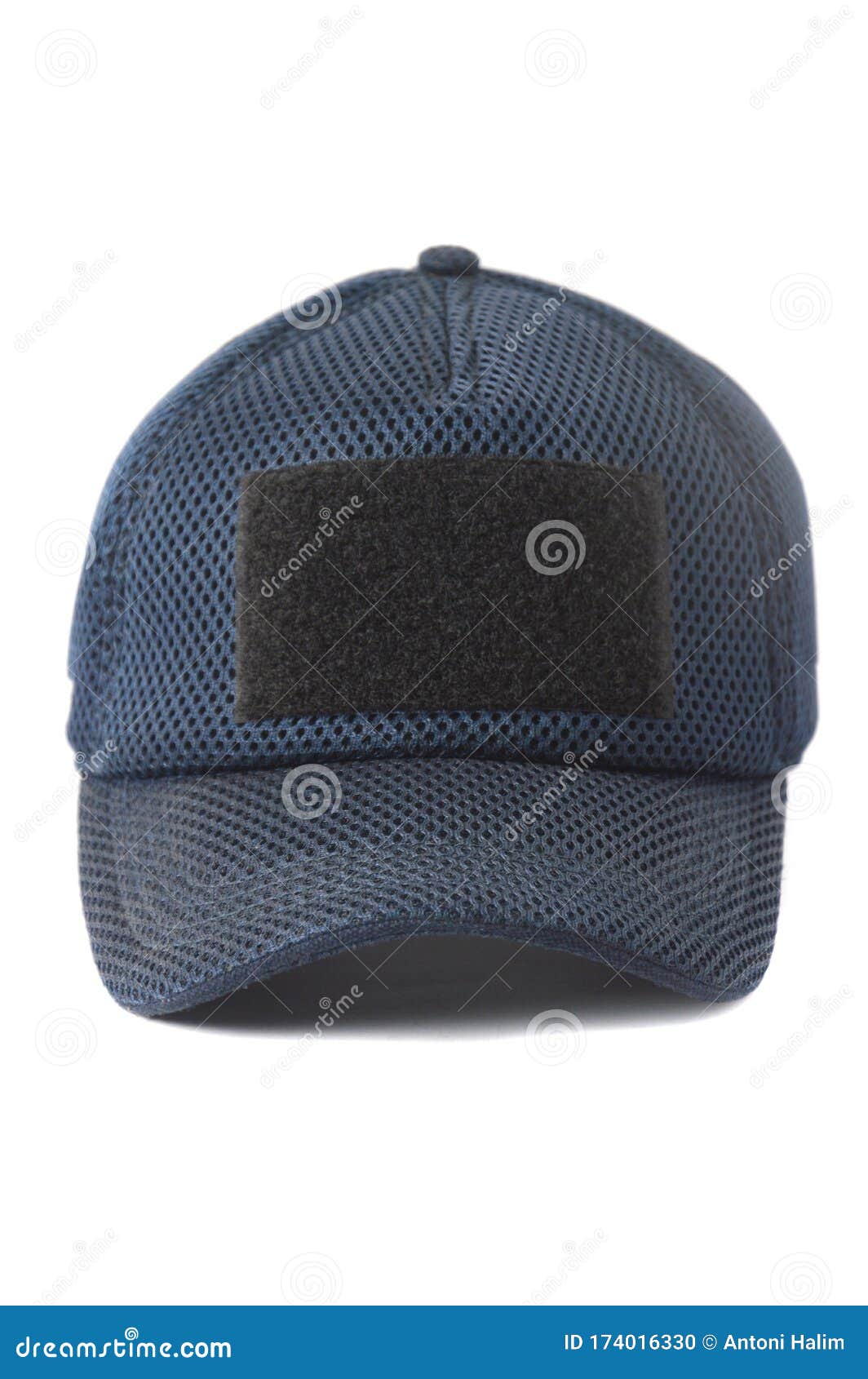 Blue cap stock photo. Image of head, cotton, playing - 174016330