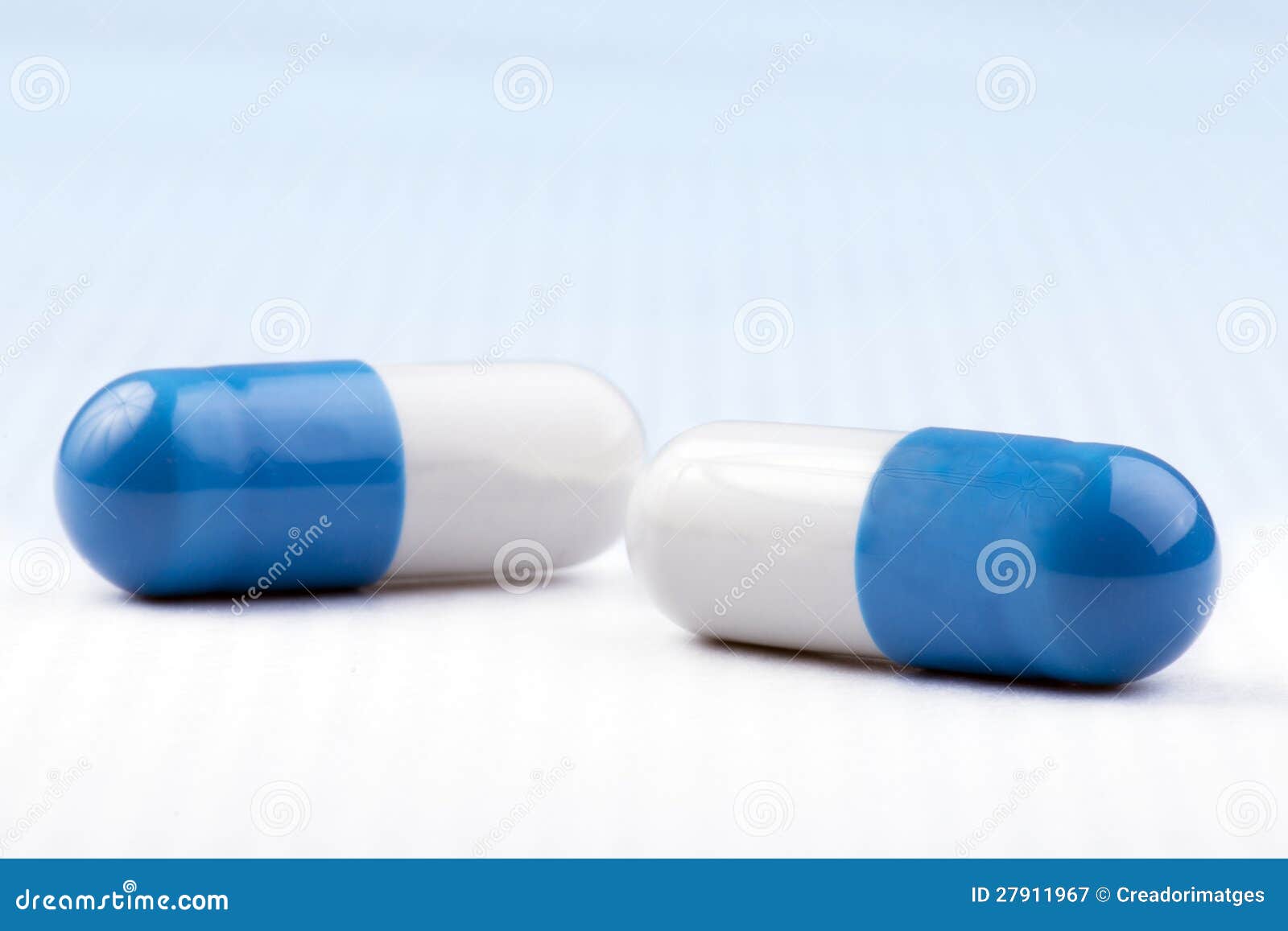 Blue Capsules Royalty-Free Stock Photo | CartoonDealer.com #27911967