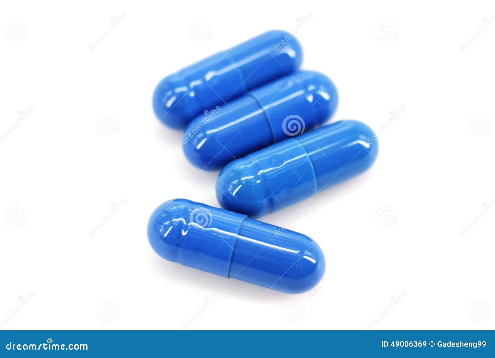 Blue capsules stock image. Image of herbal, medicinal - 49006369