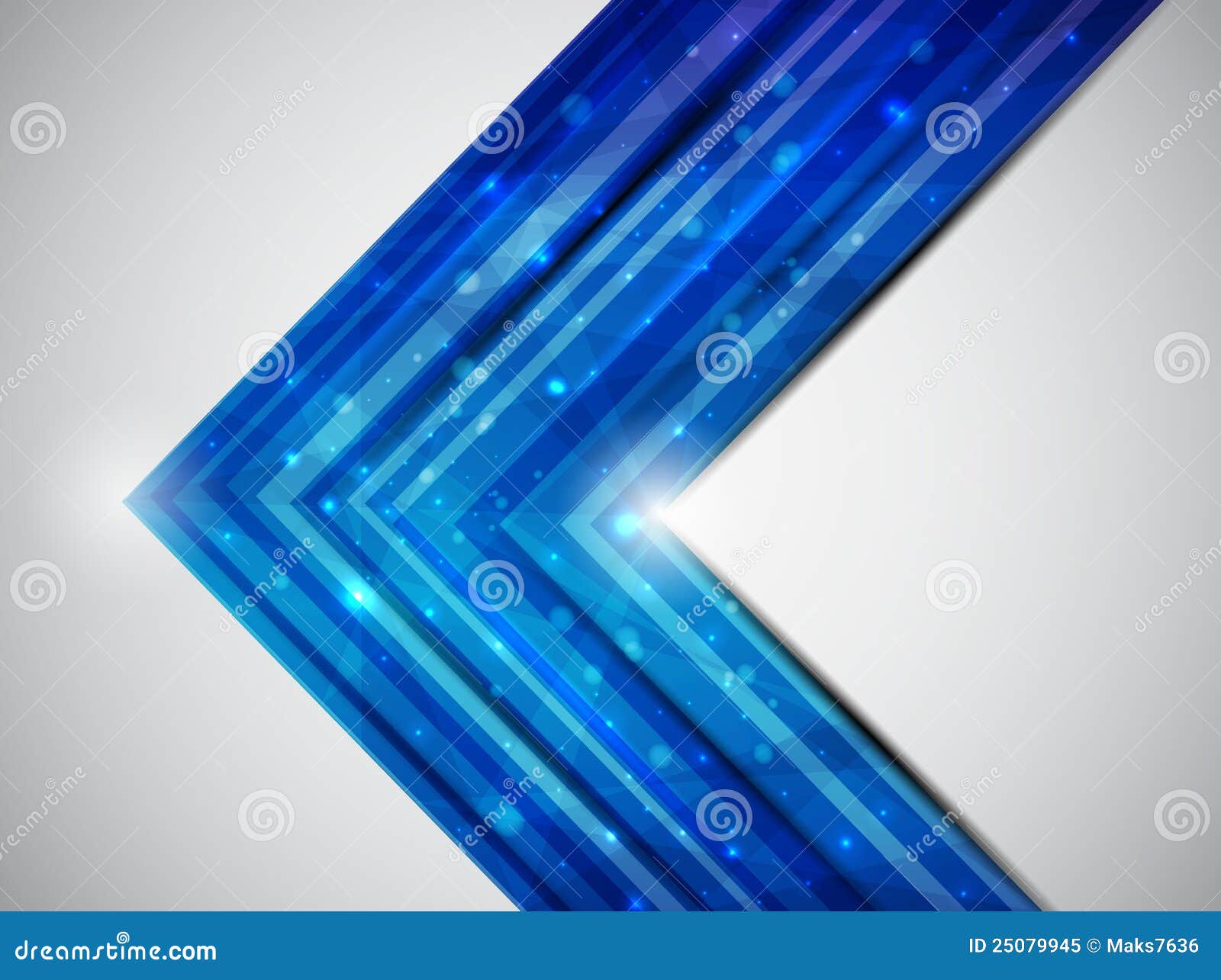 Blue card stock vector. Illustration of line, cover, business - 25079945