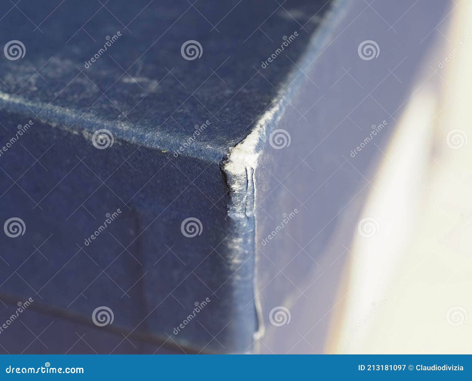 Blue cardboard box stock image. Image of wallpaper, paper - 213181097