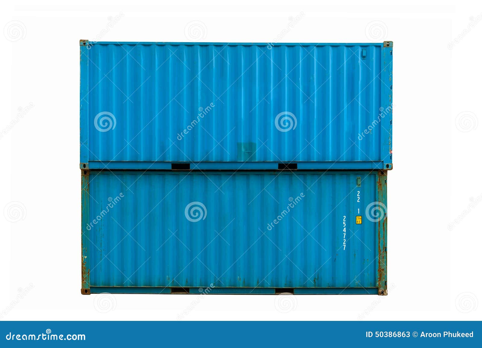 Blue Cargo Ship Container Texture. Seamless Pattern . Repeating ...