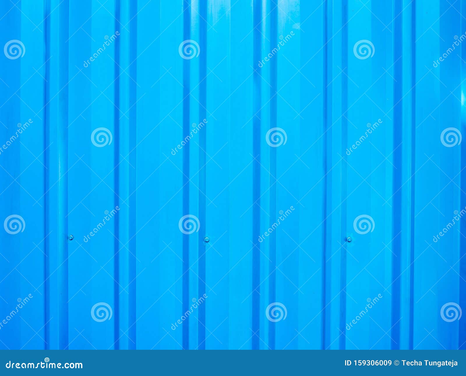 Blue Cargo Container Background Stock Image - Image of background ...