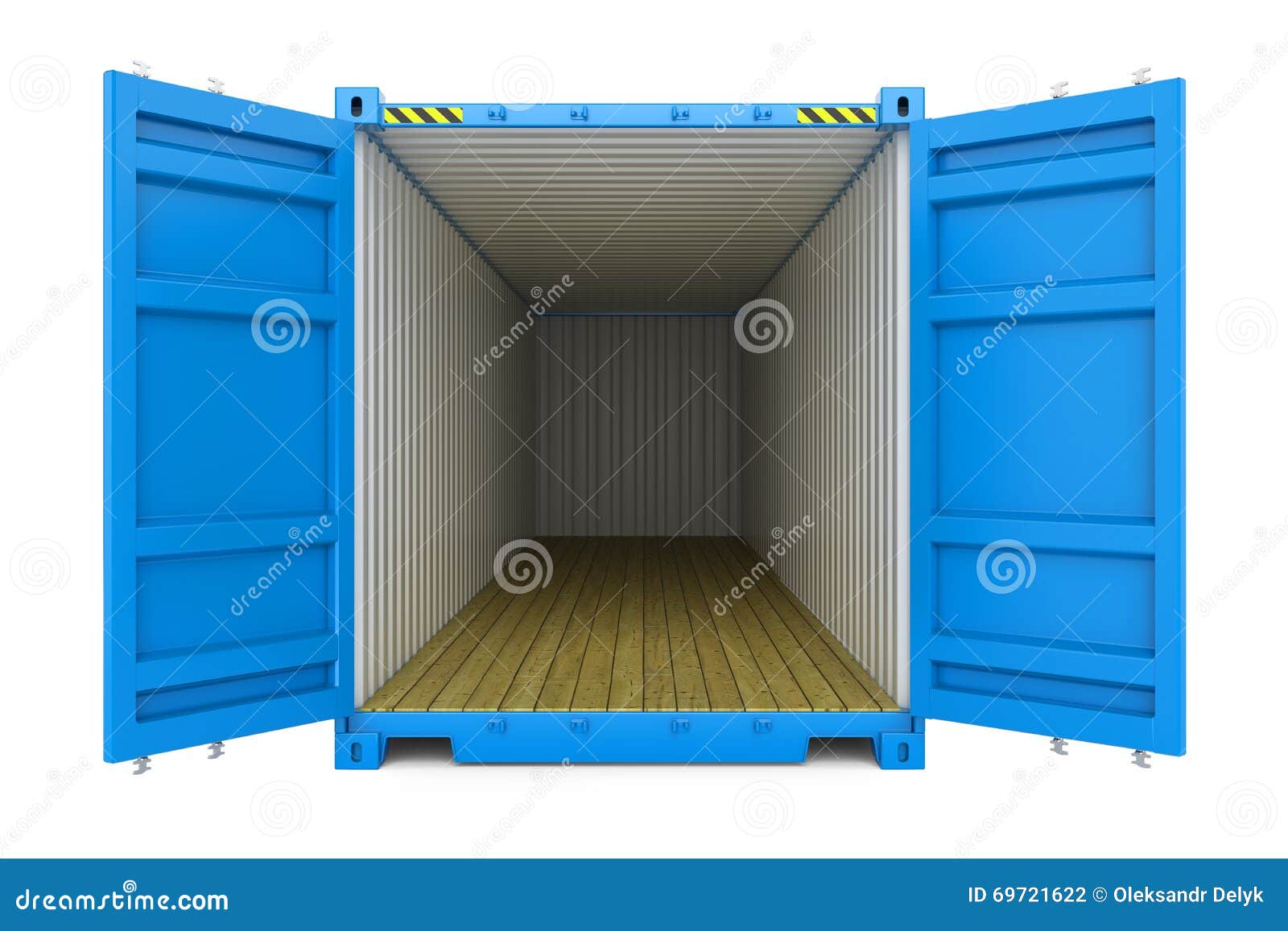 Blue Cargo Ship With Boxes Delivery Service Icon Isolated On ...