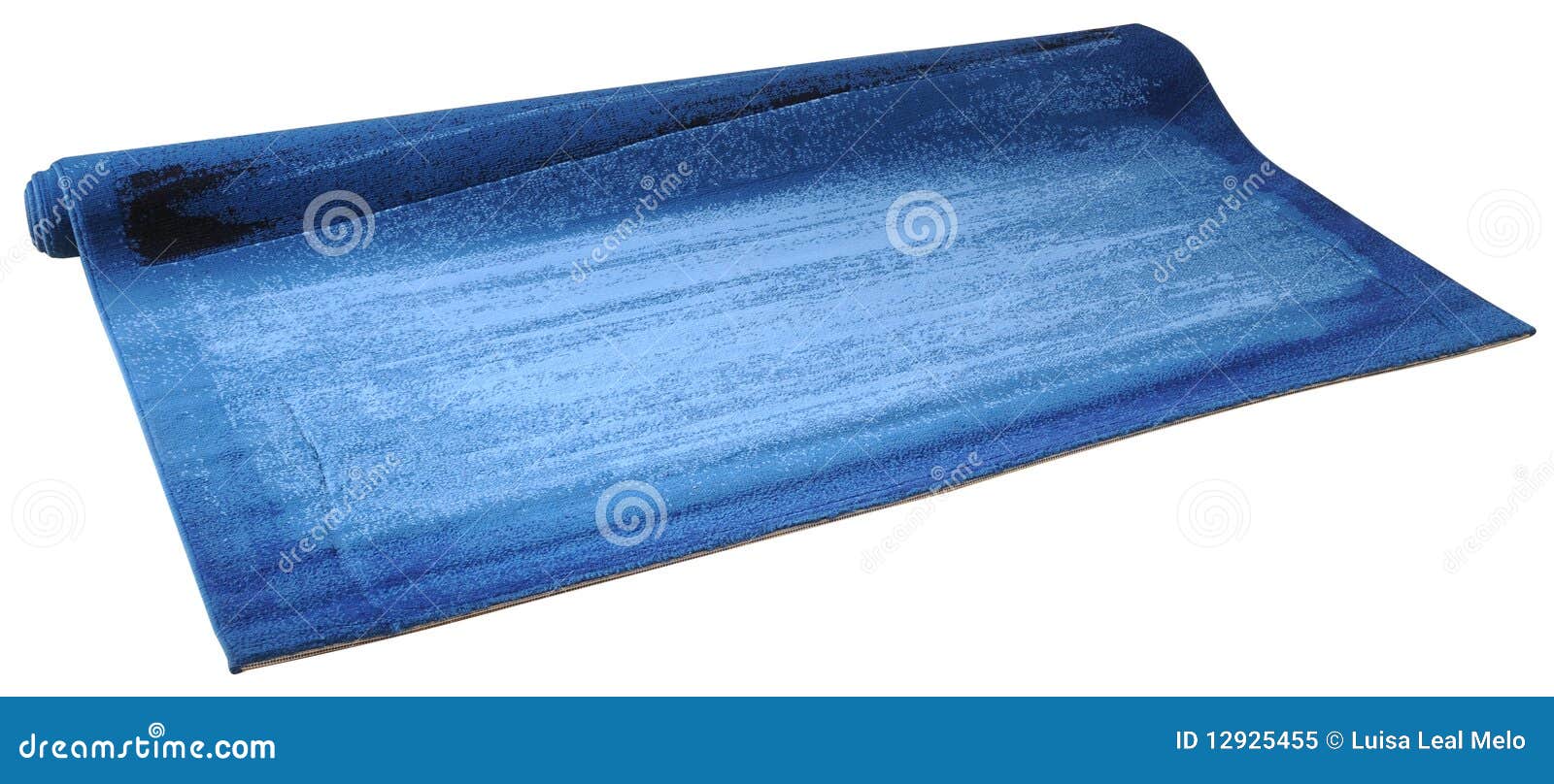 Blue carpet. Isolated stock image. Image of decor, flooring - 12925455