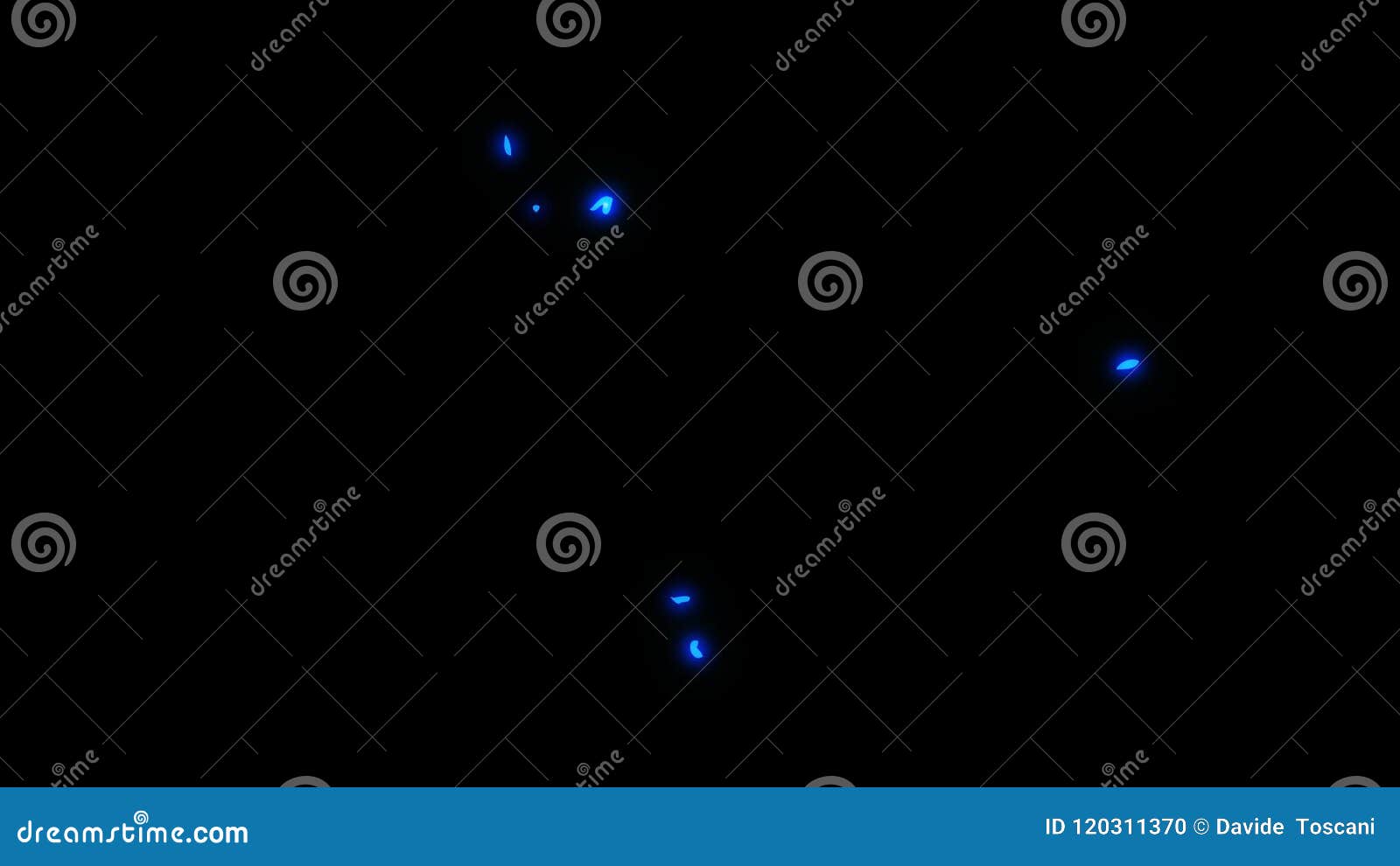 5 Blue Cartoon Electricity Elements - Motion Graphic Stock Footage ...