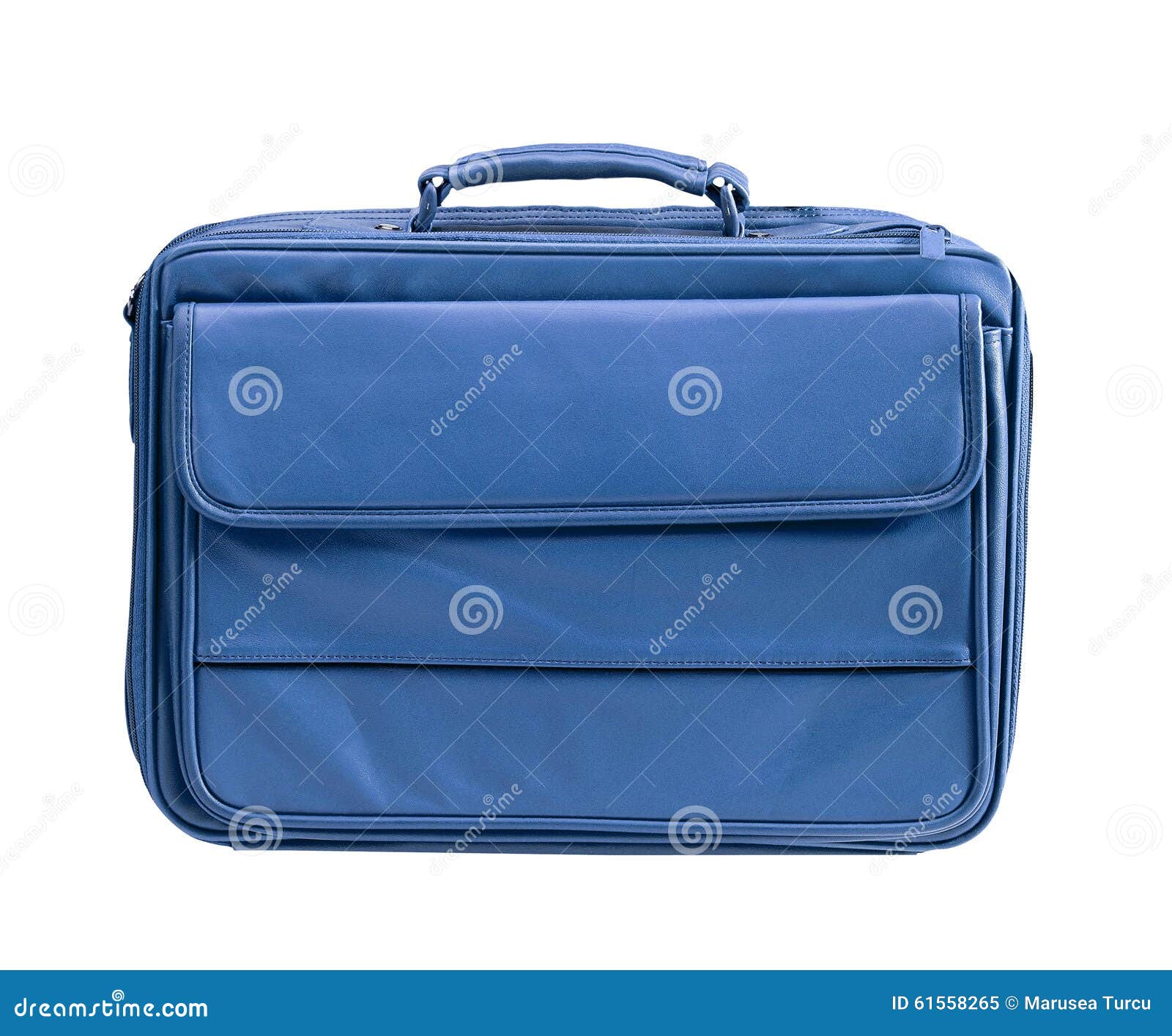 Blue case stock image. Image of pouch, suitcase, accessory - 61558265
