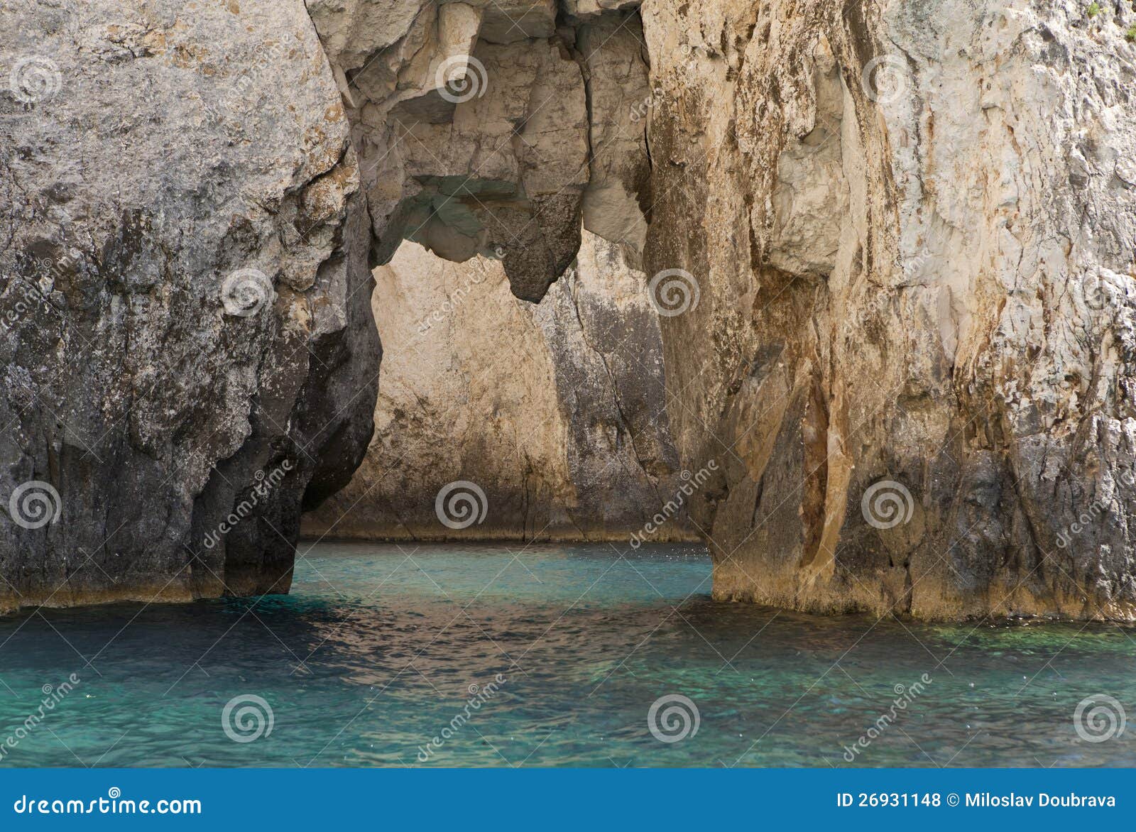 Blue caves stock photo. Image of rocks, cave, formation - 26931148