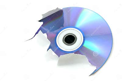 Blue cd stock image. Image of paper, compact, disc, conceptual - 1843625