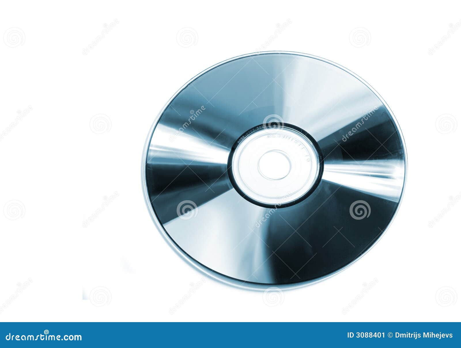 Blue CD stock image. Image of computers, copy, laser, digital - 3088401