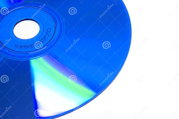 Blue CD stock image. Image of music, movie, recording, record - 32763