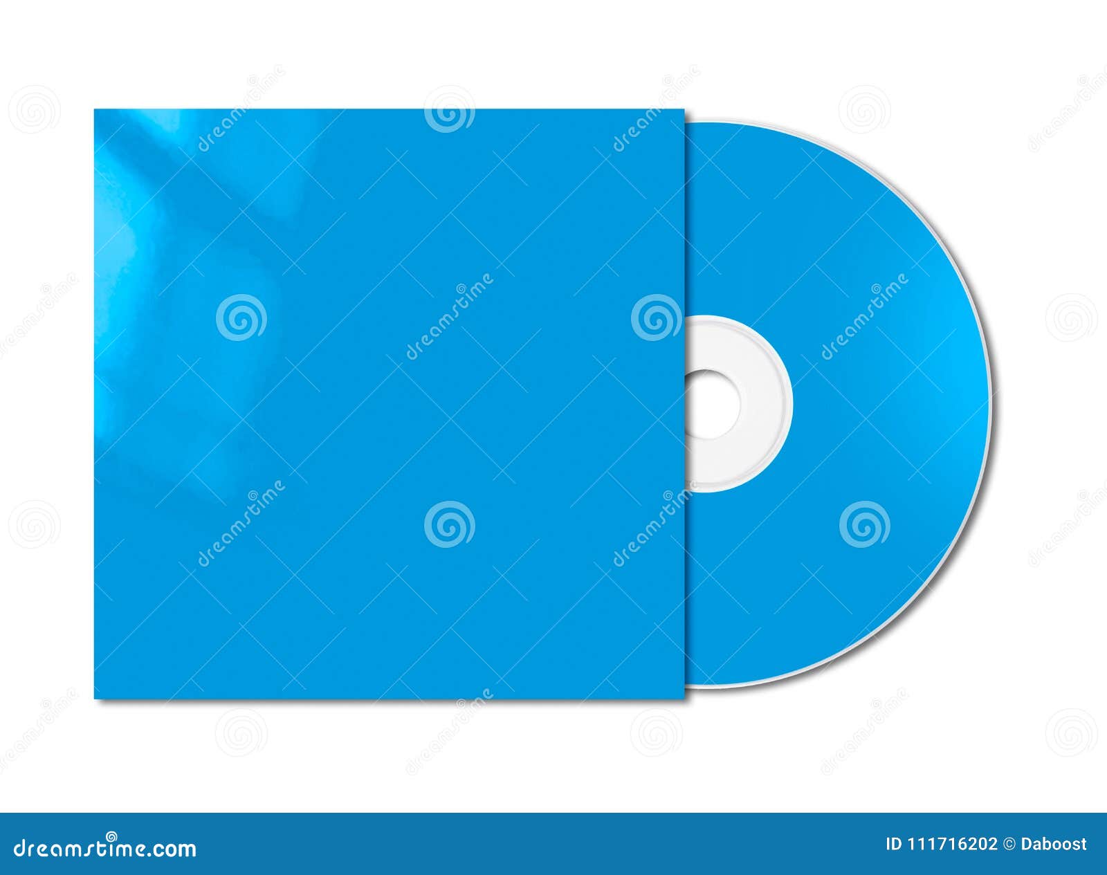Blue CD - DVD Mockup Template Isolated on White Stock Photo - Image of ...