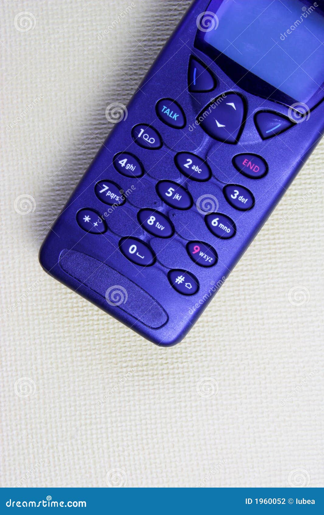 Blue cell phone stock photo. Image of pick, slick, blue - 1960052
