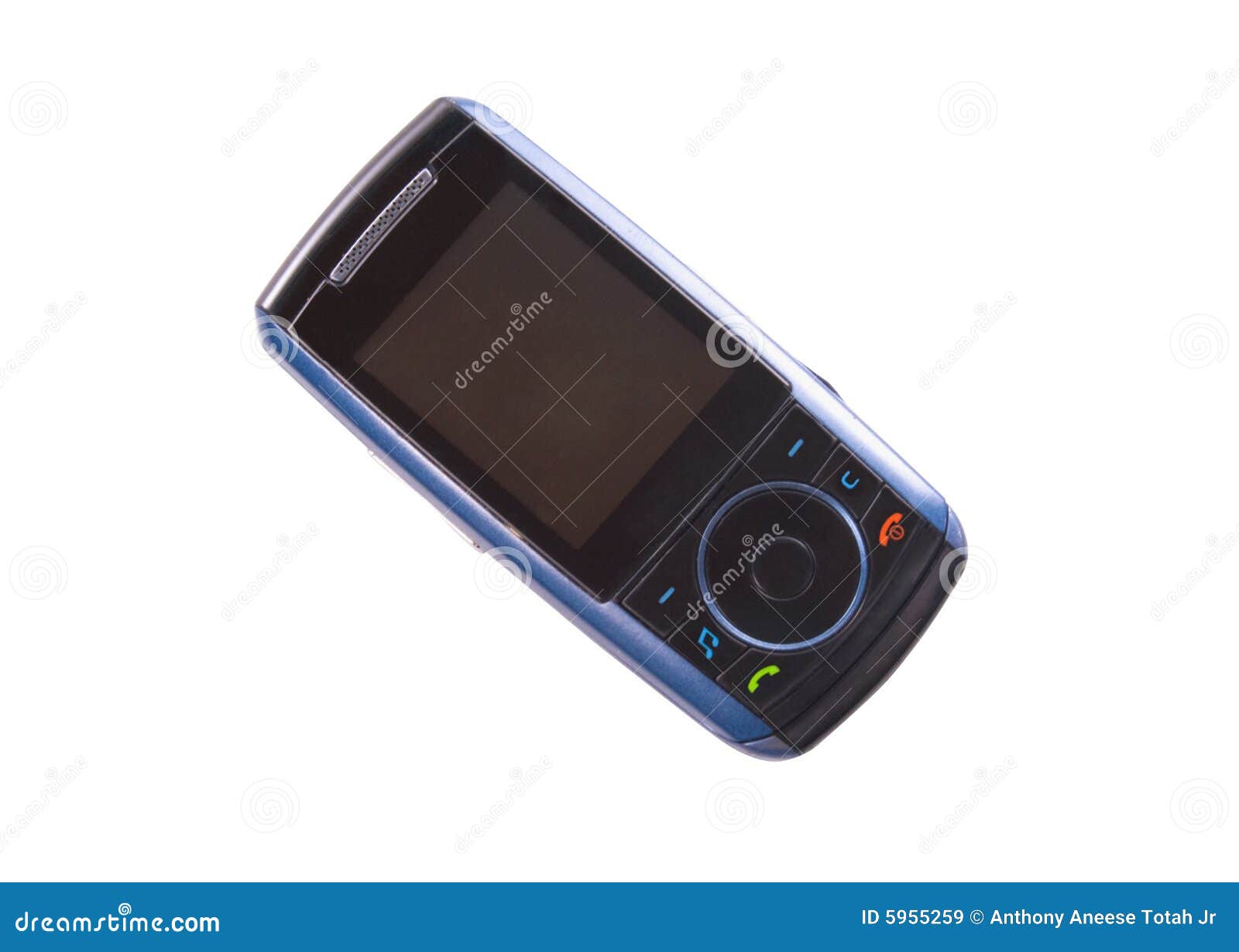 Blue Cellphone stock image. Image of cellular, discuss - 5955259