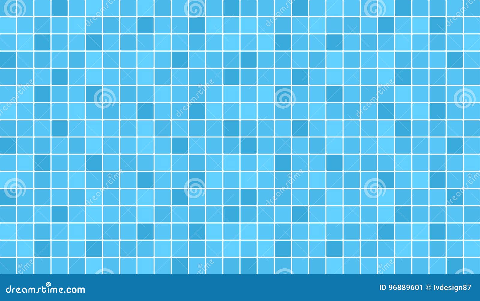 Blue Ceramic Floor and Wall Tiles. Abstract Vector Background Stock ...