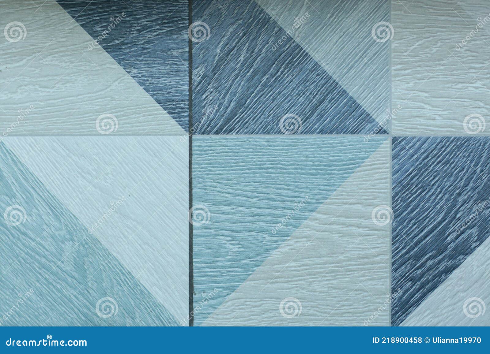 Blue Ceramic Kitchen Tile Texture with Pattern Closeup Photo Stock ...