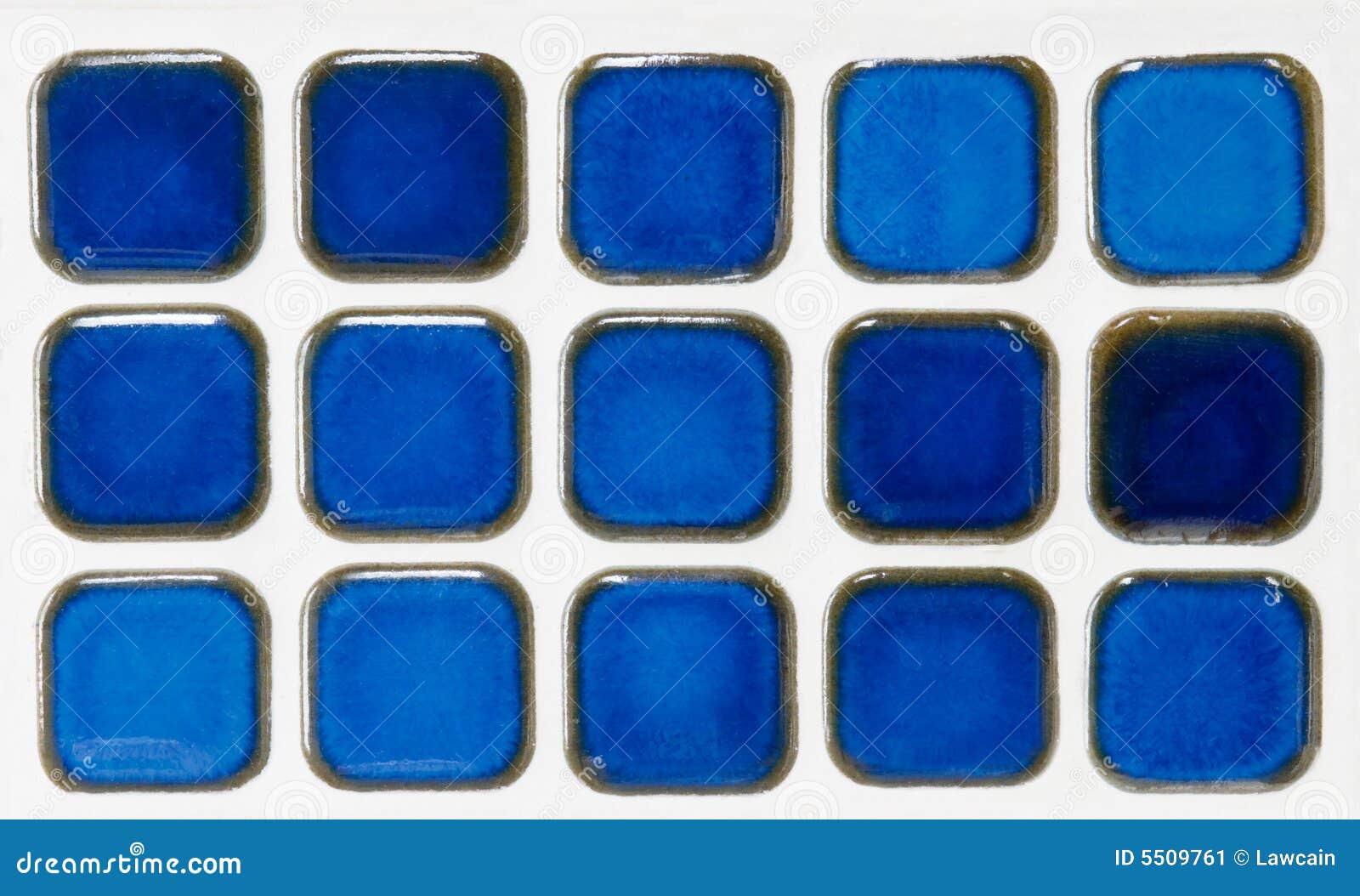 Blue Ceramic Mosaic. Seamless Texture. Royalty-Free Stock Image ...