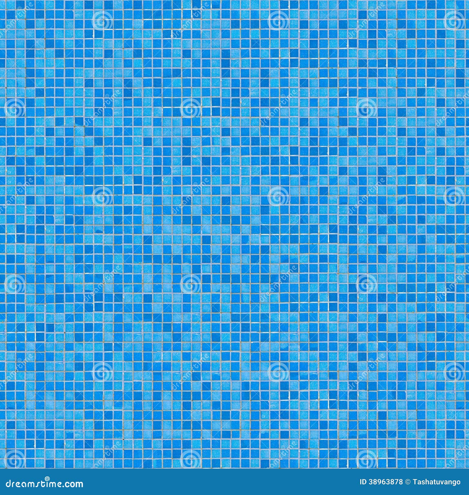 Blue Ceramic Mosaic. Seamless Texture. Stock Photo - Image of style ...