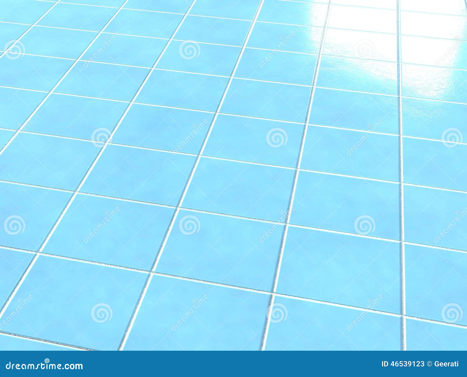 Blue Ceramic Mosaic Tile With The Image Of The Sun. Background And ...