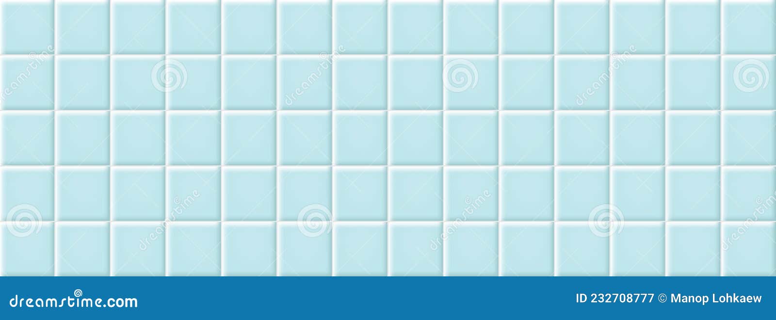 Blue Ceramic Tiles Texture Abstract Background Vector Illustration ...