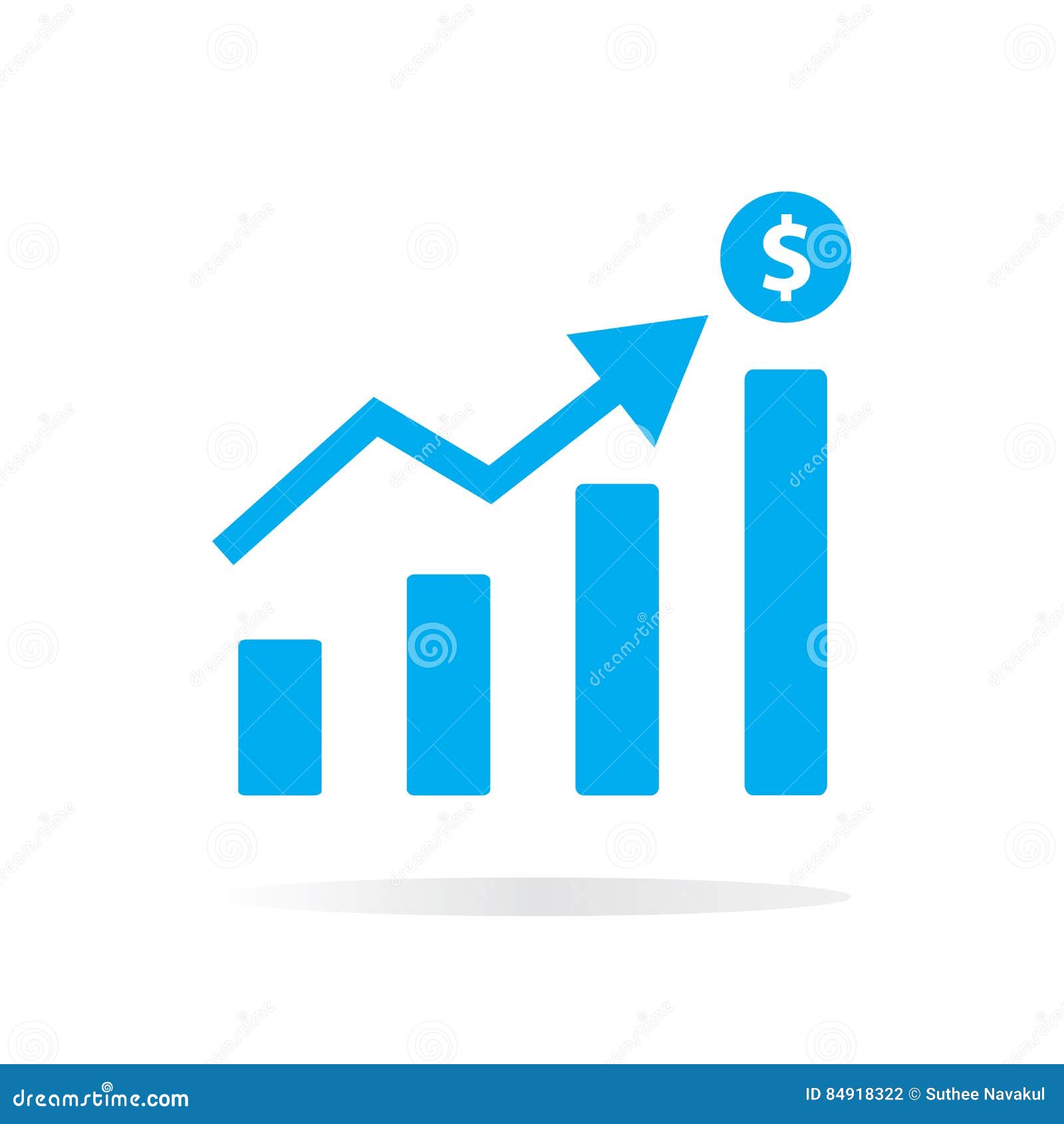 Blue Org Chart Stock Photography | CartoonDealer.com #2067386