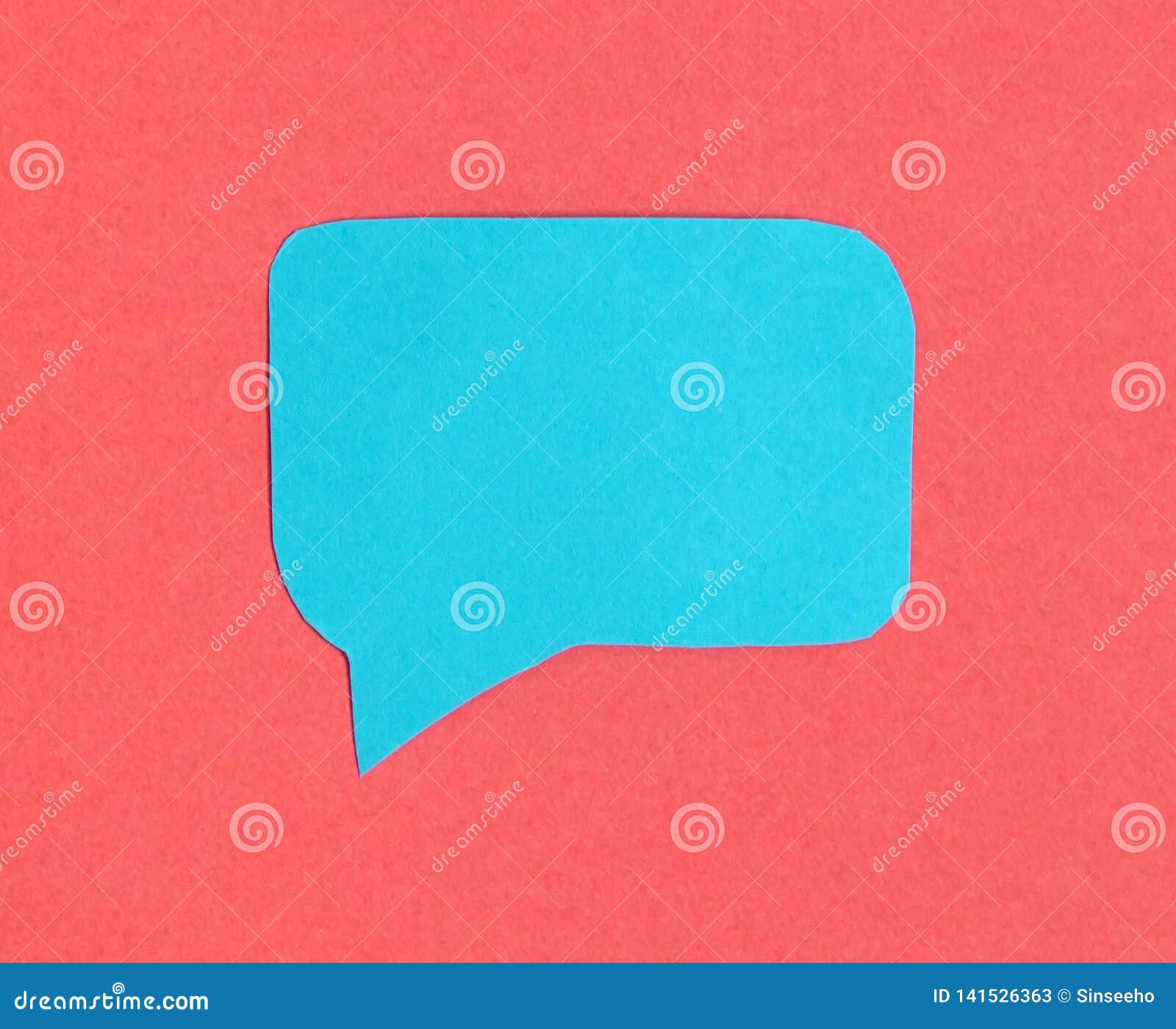 Blue Chat Speech Icon : a Symbol and Concept for Talking and Message ...