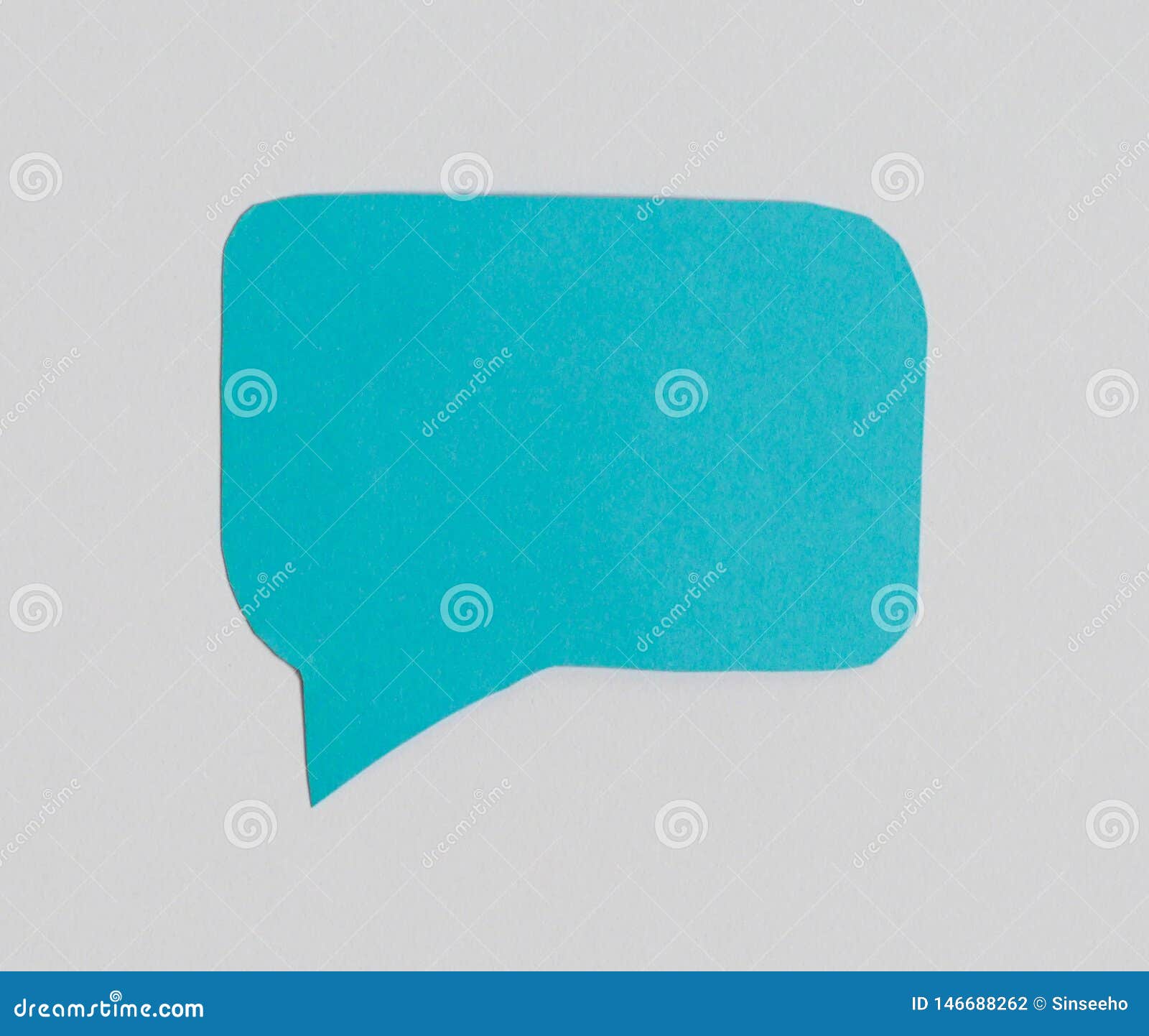 Blue Chat Speech Icon : a Symbol and Concept for Talking and Message ...