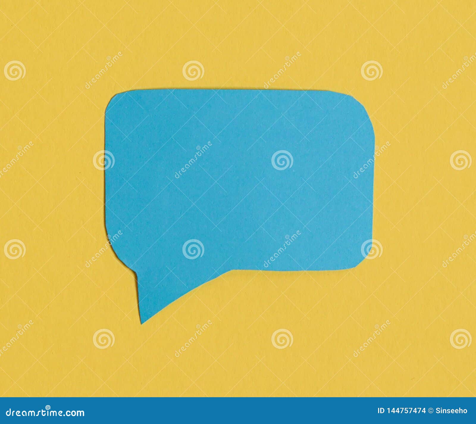 Blue Chat Speech Icon : a Symbol and Concept for Talking and Message ...