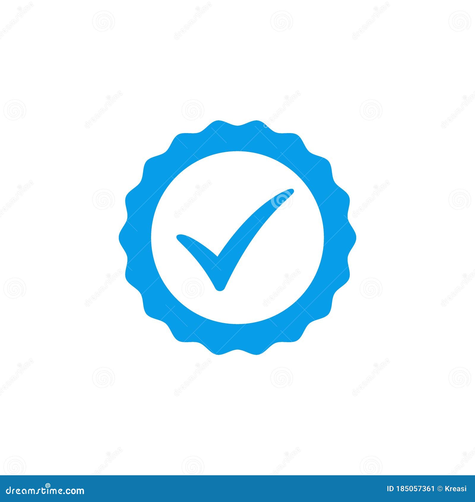 Blue Check Mark Icon Vector Design, Profile Verified Badge Stock Vector ... Blue Check Mark Icon Vector Design, Profile Verified Badge Stock Vector ...