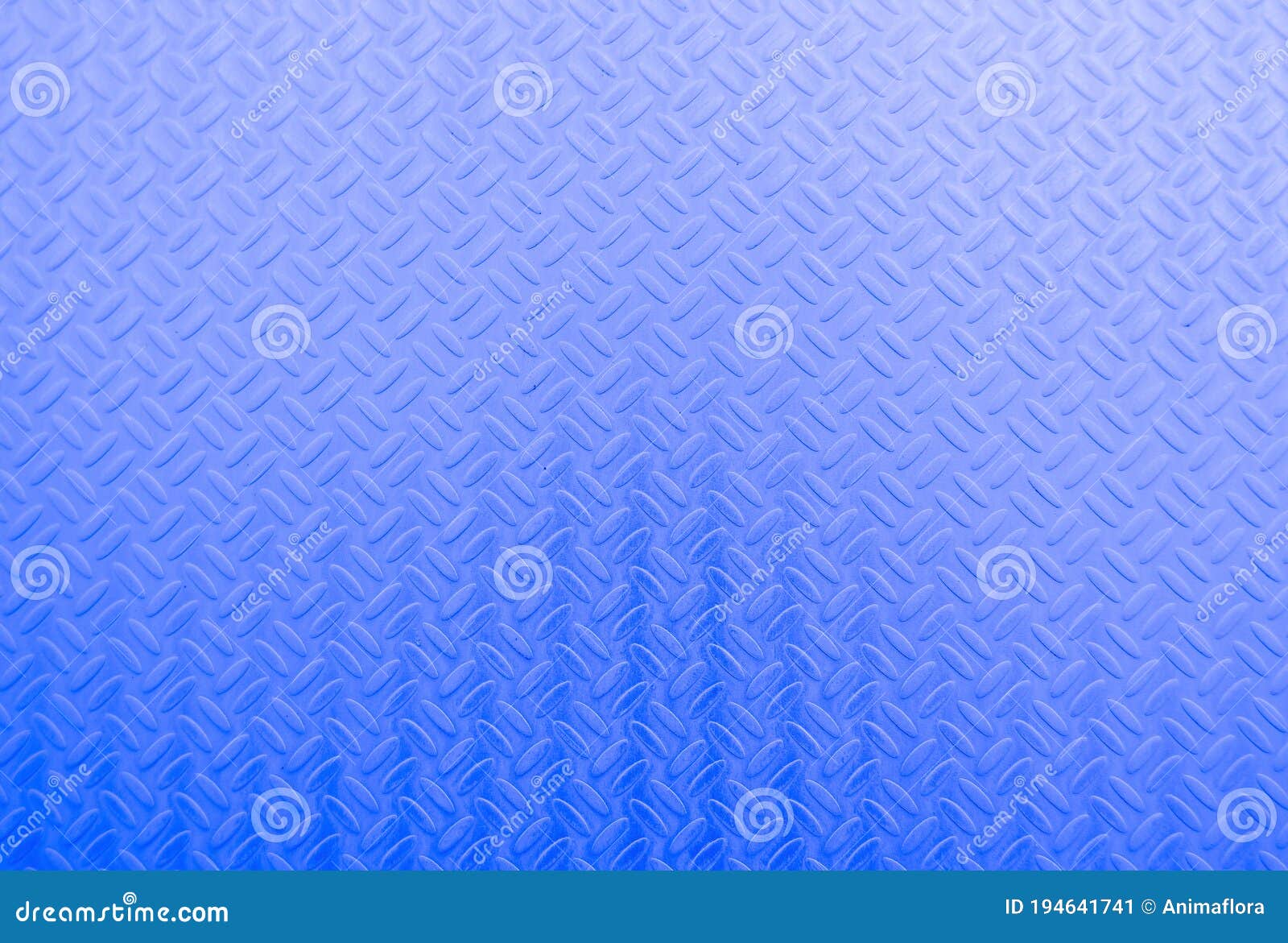 Blue Checker Plate Image Material Stock Image - Image of chrome ...