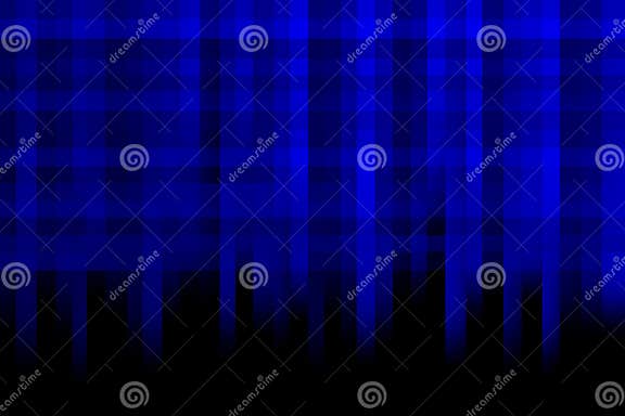 Blue Checkered Pattern on Black Background, Various Shades of Blue ...