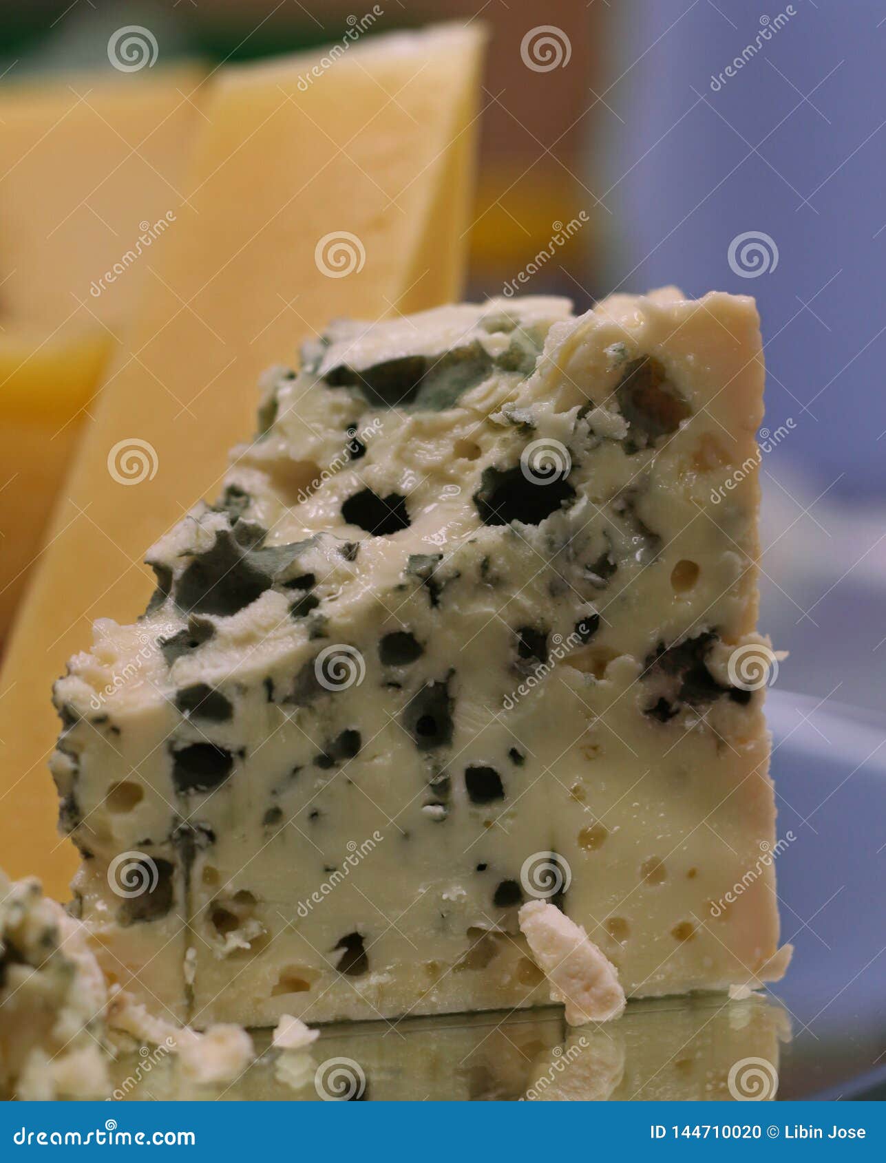 Blue cheese chunk stock photo. Image of gourmet, grape - 144710020