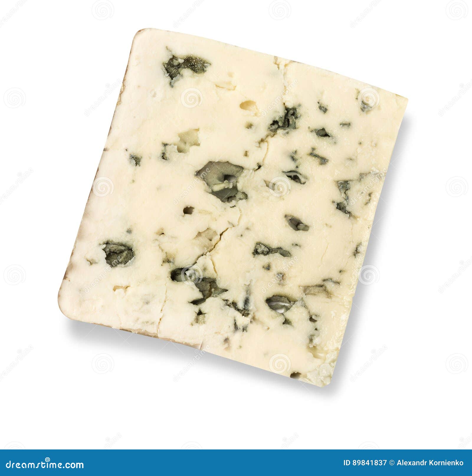 Blue Cheese Isolated on White. Stock Image - Image of delicious, veined ...