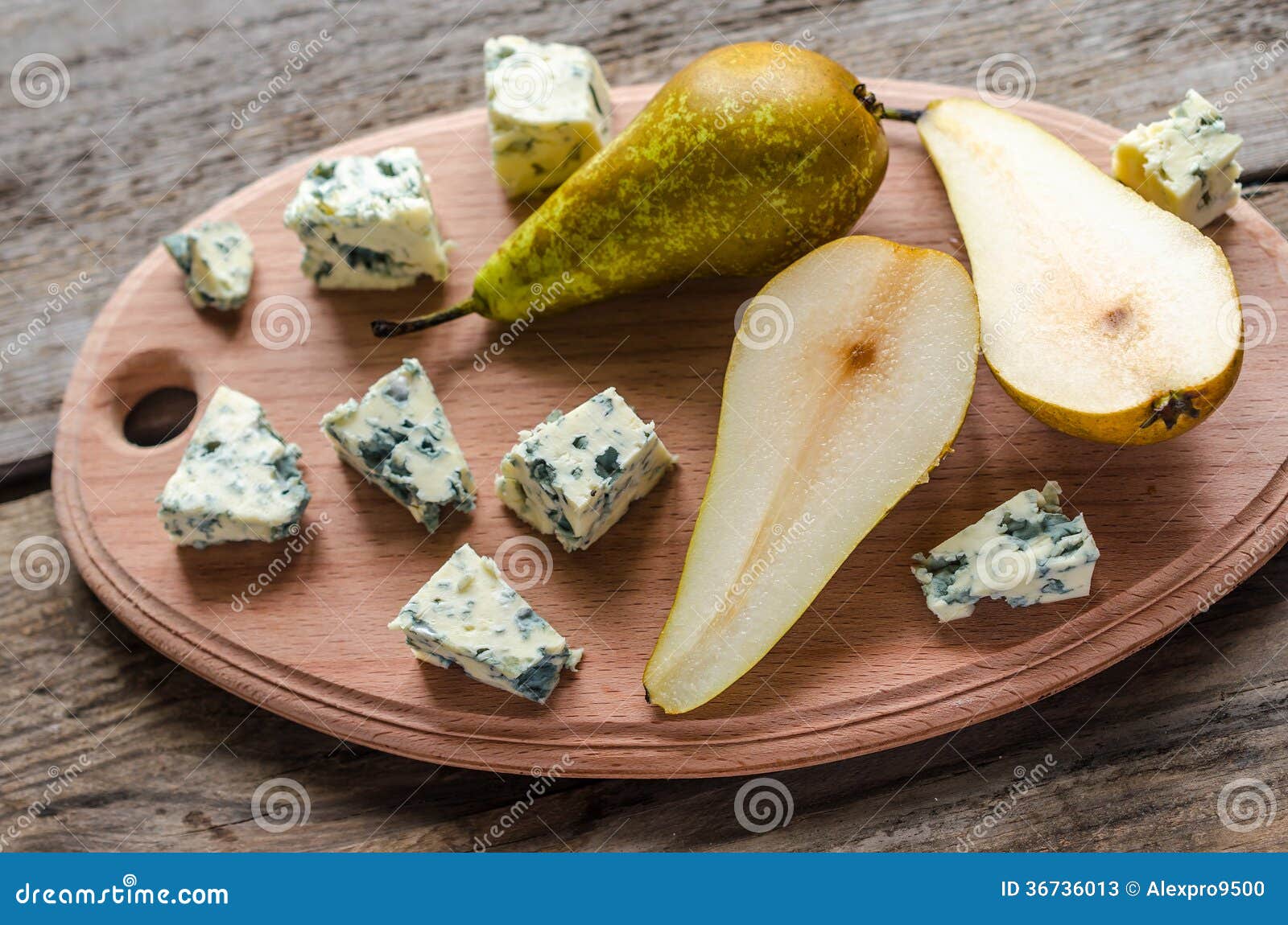 Blue cheese with pears stock image. Image of gourmet - 36736013