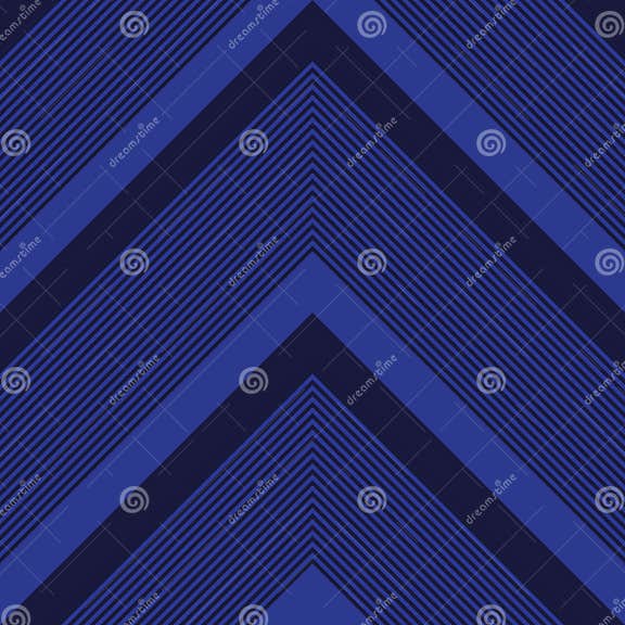 Blue Chevron Diagonal Stripes Seamless Pattern Background Stock Vector ...