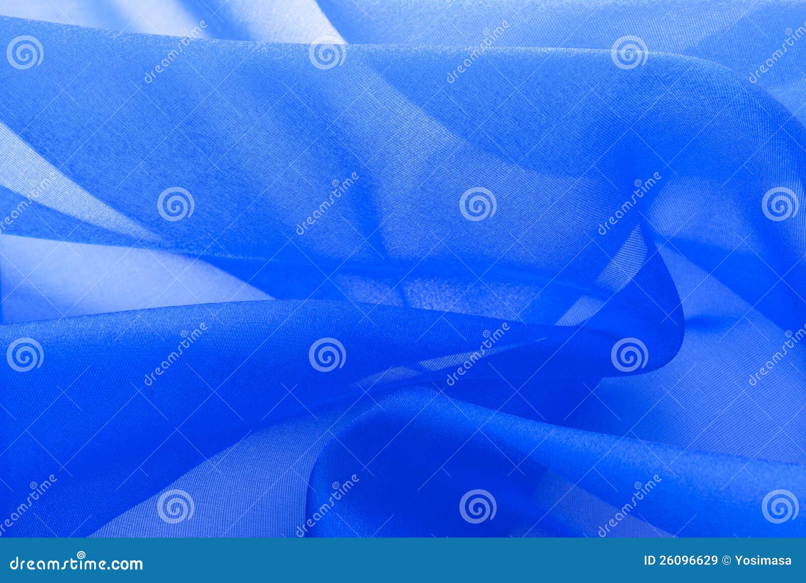 Blue chiffon background stock image. Image of background - 26096629