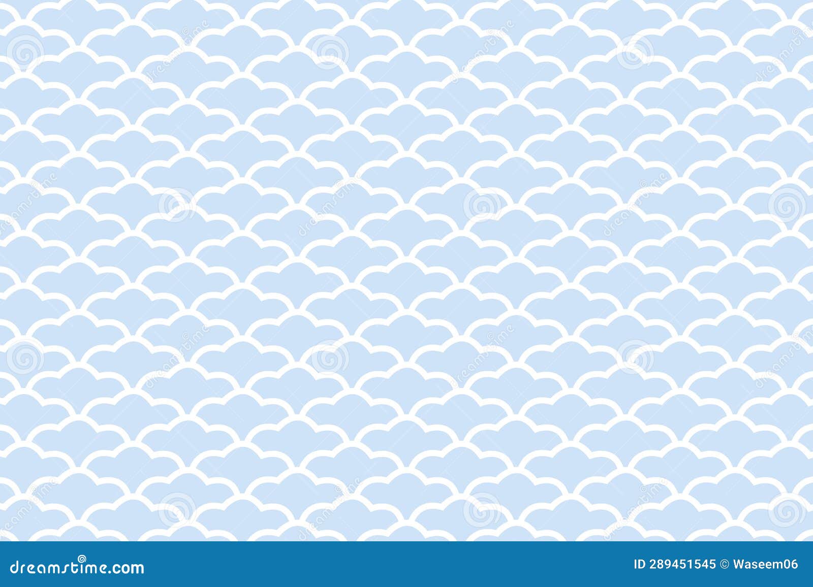 Blue Chinese Cloud Pattern Background Stock Vector - Illustration of ...