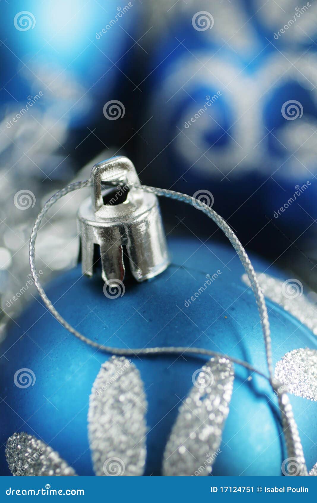 Blue christmas stock image. Image of bauble, festivity - 17124751