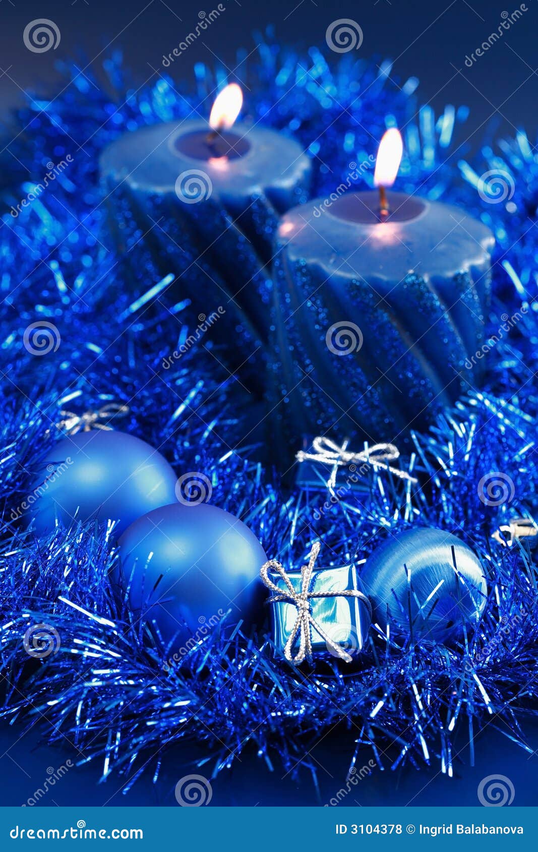 Blue Christmas stock photo. Image of celebrate, time, festivities - 3104378