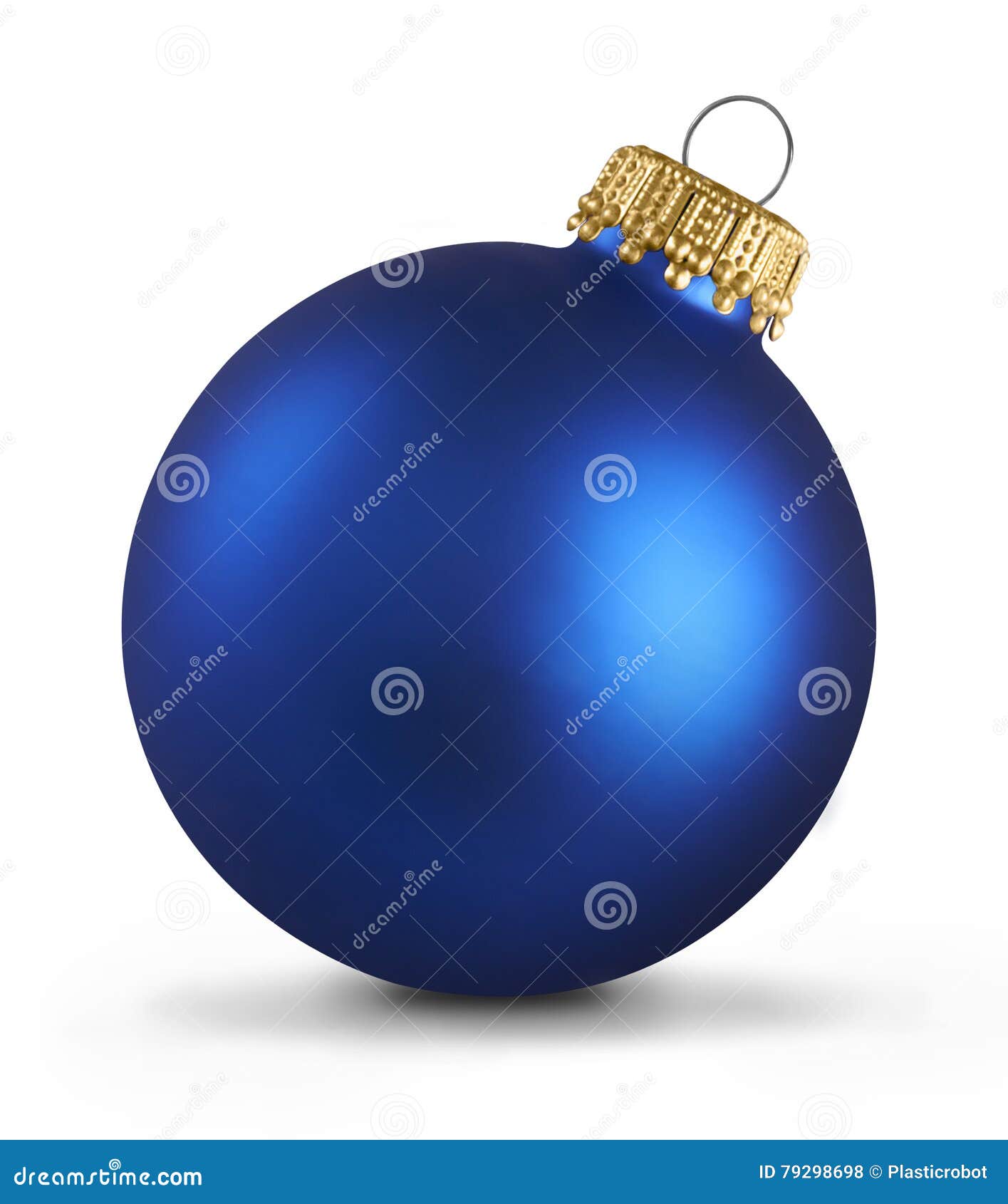 Blue christmas bauble ball stock photo. Image of decoration - 79298698