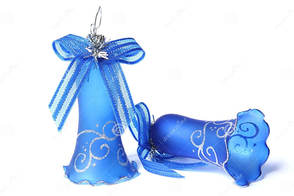 Blue Christmas Bells stock image. Image of culture, objects - 11968075