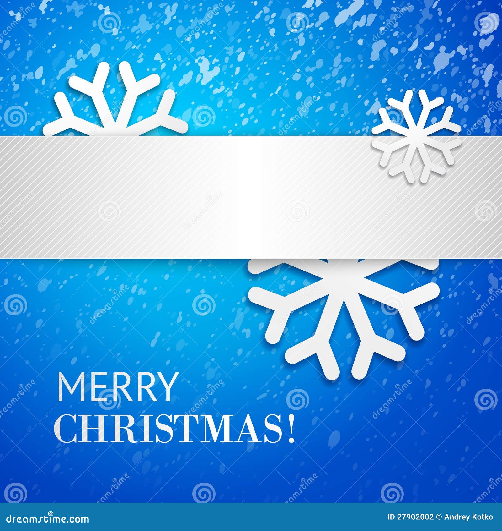 Blue Christmas card stock vector. Illustration of star - 27902002