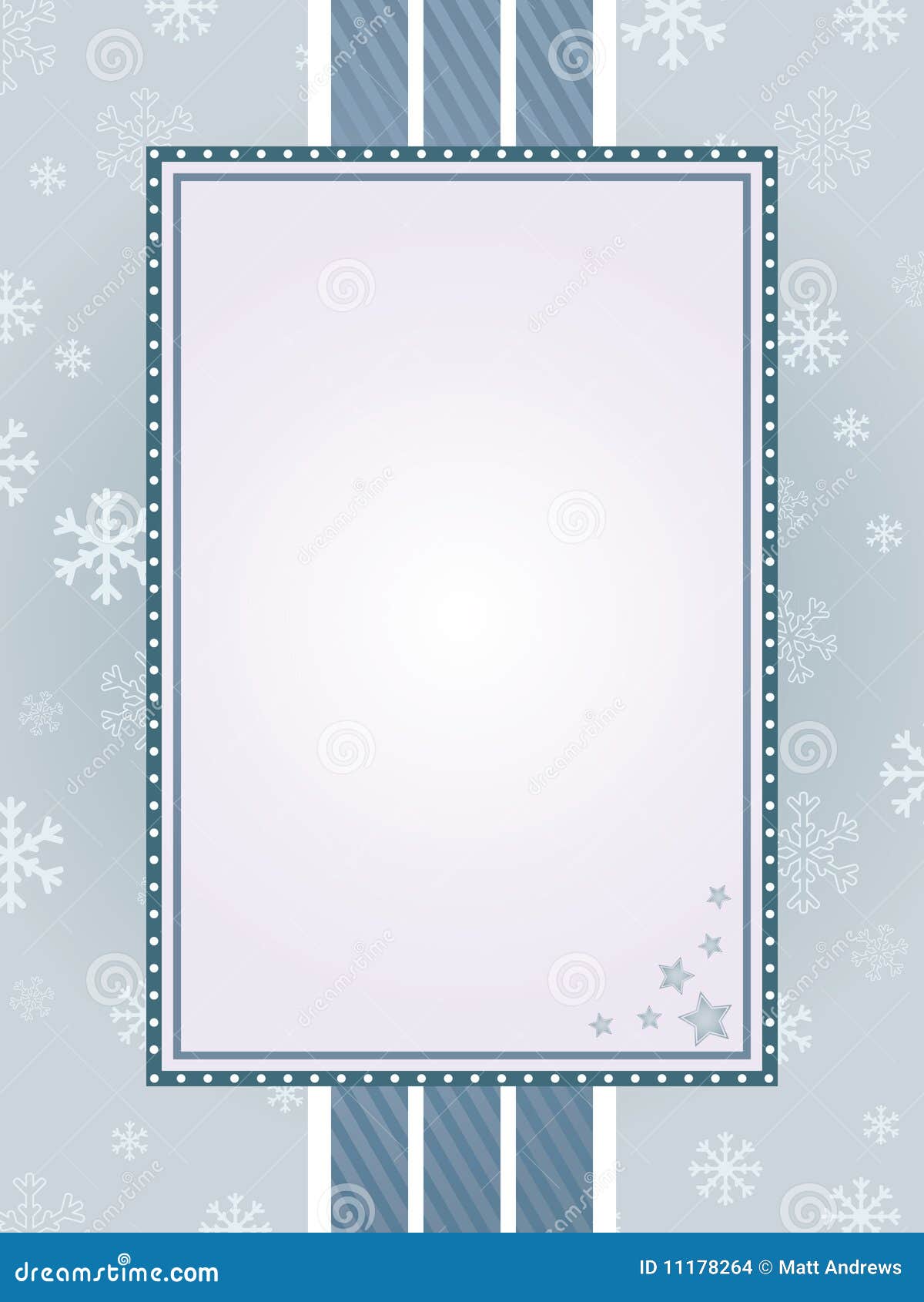 Blue christmas frame stock vector. Illustration of gradient - 11178264