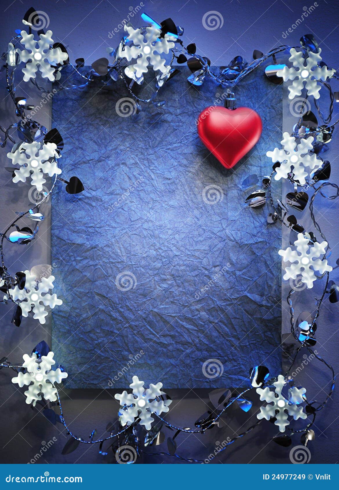 Blue christmas frame stock image. Image of seasonal, navidad - 24977249