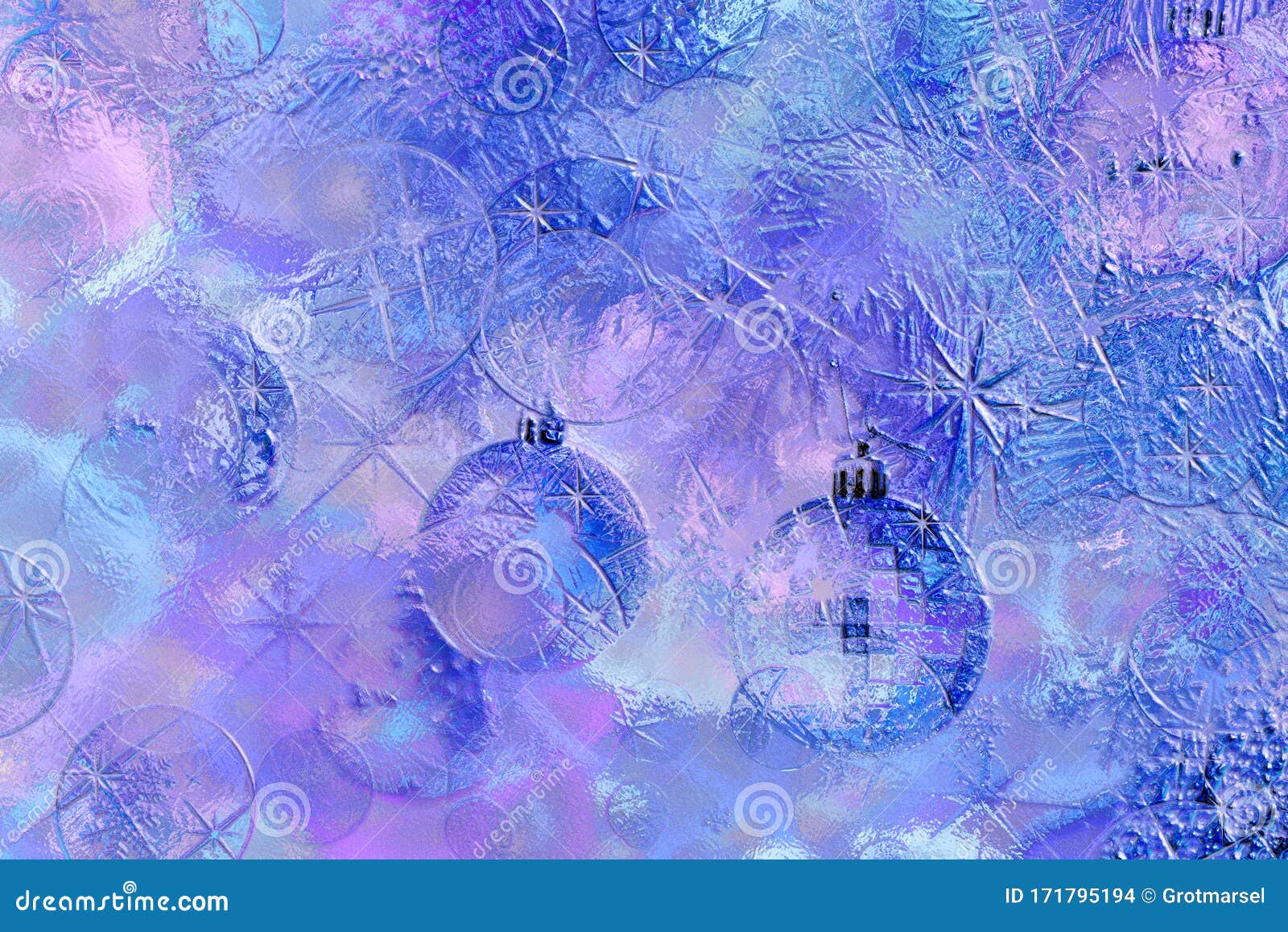 Blue Christmas Holiday Background. Relief Abstract Christmas Pattern ...
